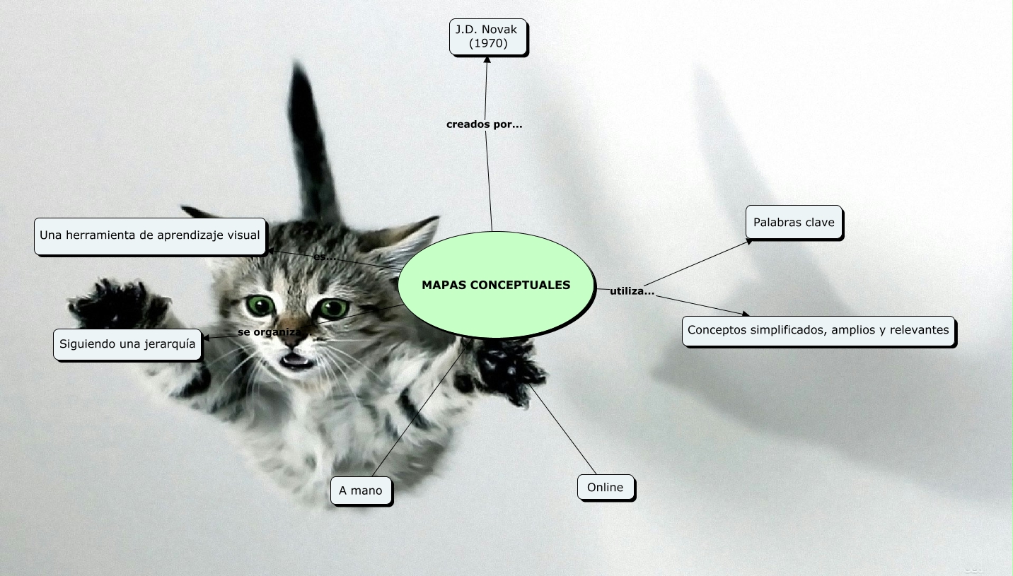 Novak y mapas conceptuales (Mapa)